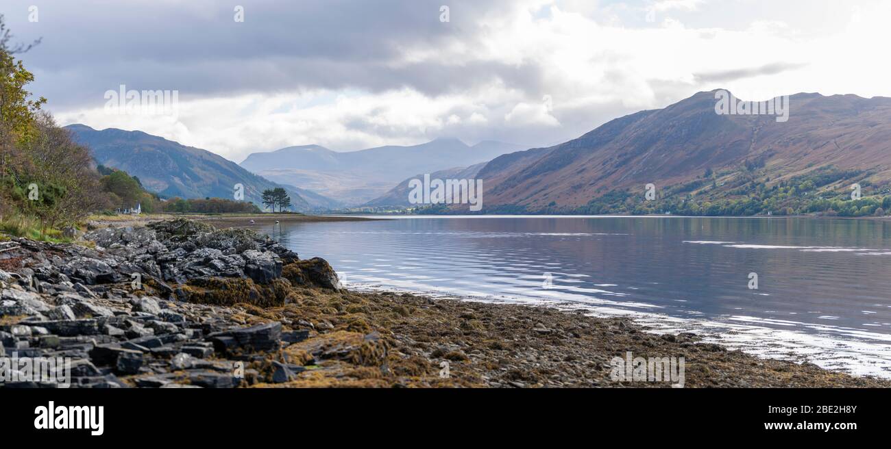 Loch broom and mountains hi-res stock photography and images - Alamy