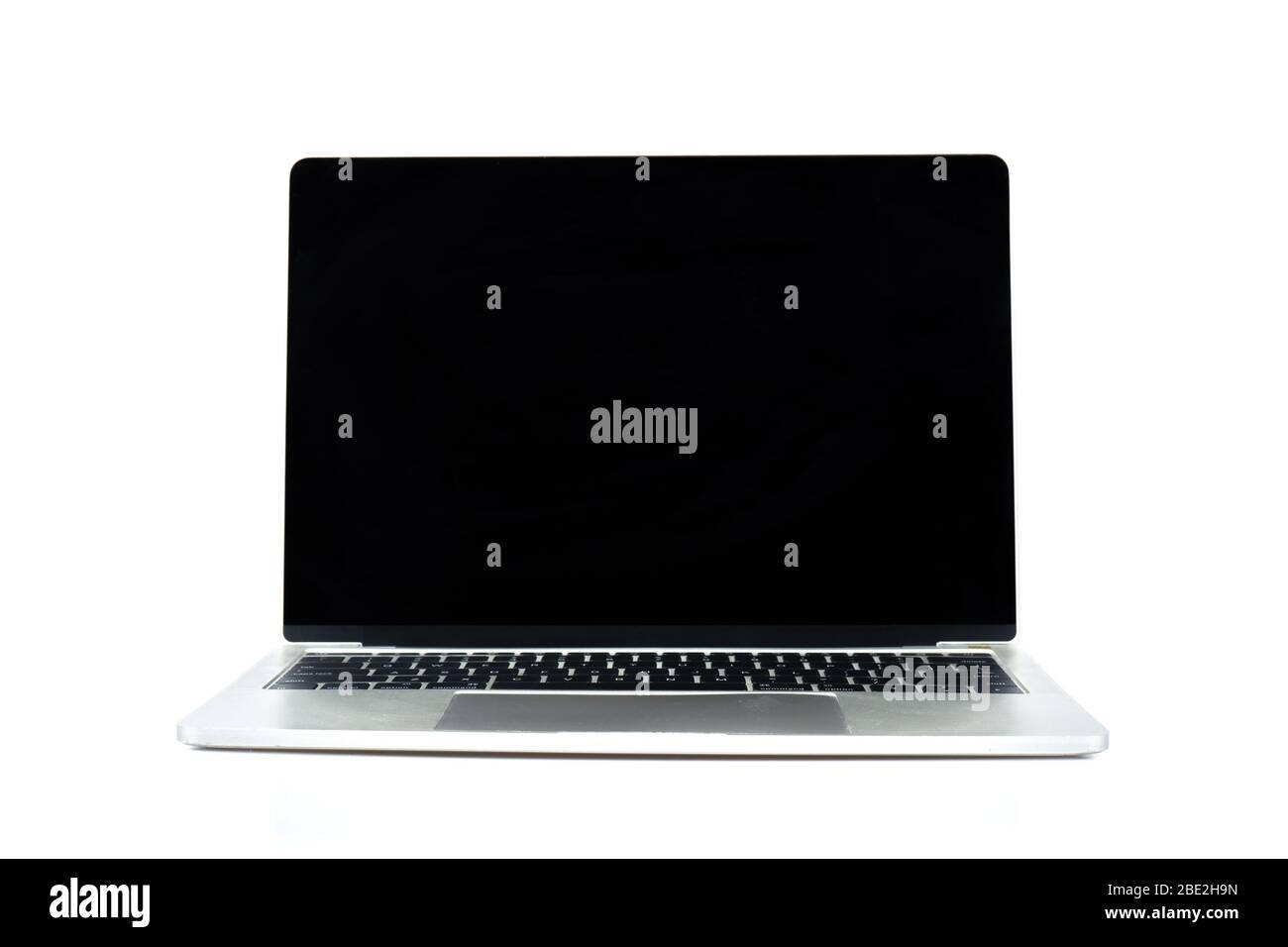 laptop or notebook isolated on white background Stock Photo - Alamy