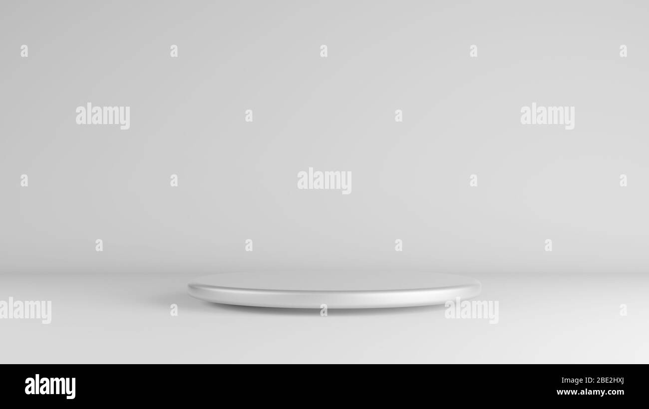 gray and white stage on dark and background for present product Stock ...