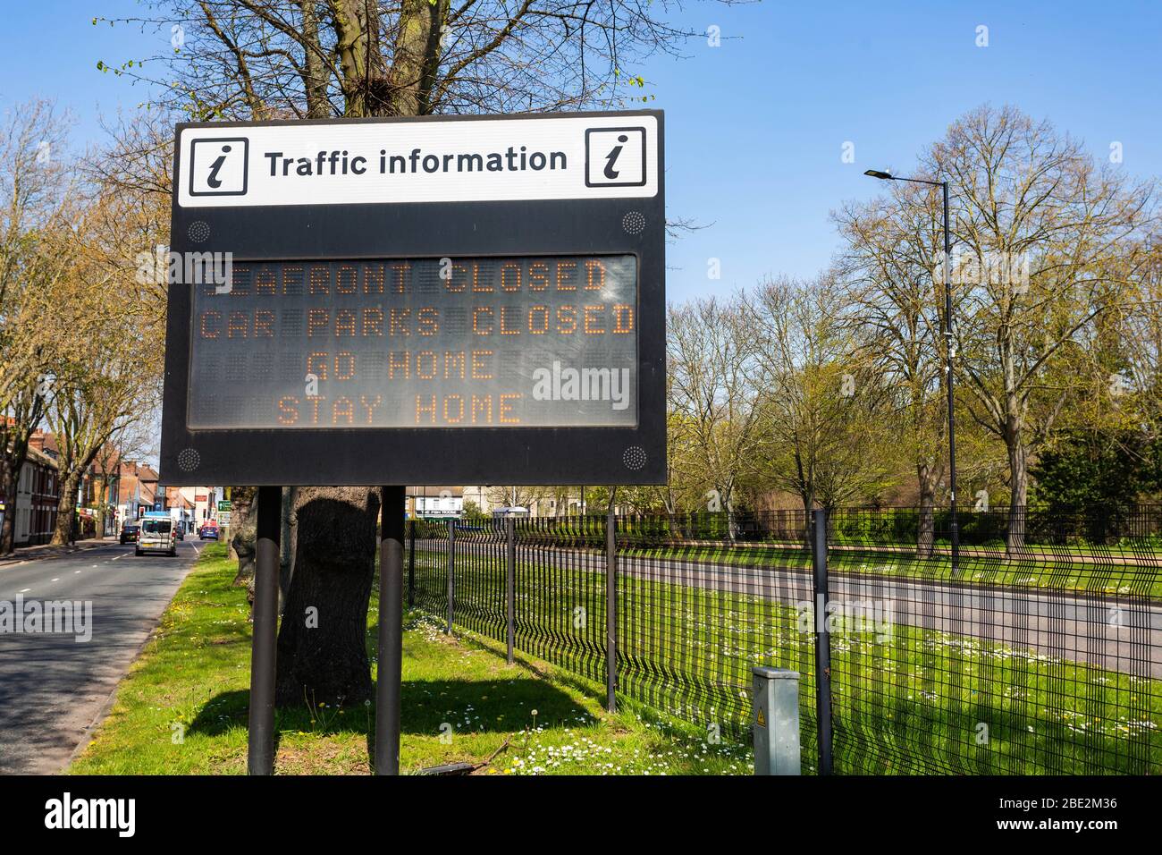 Variable message signs hi-res stock photography and images - Alamy