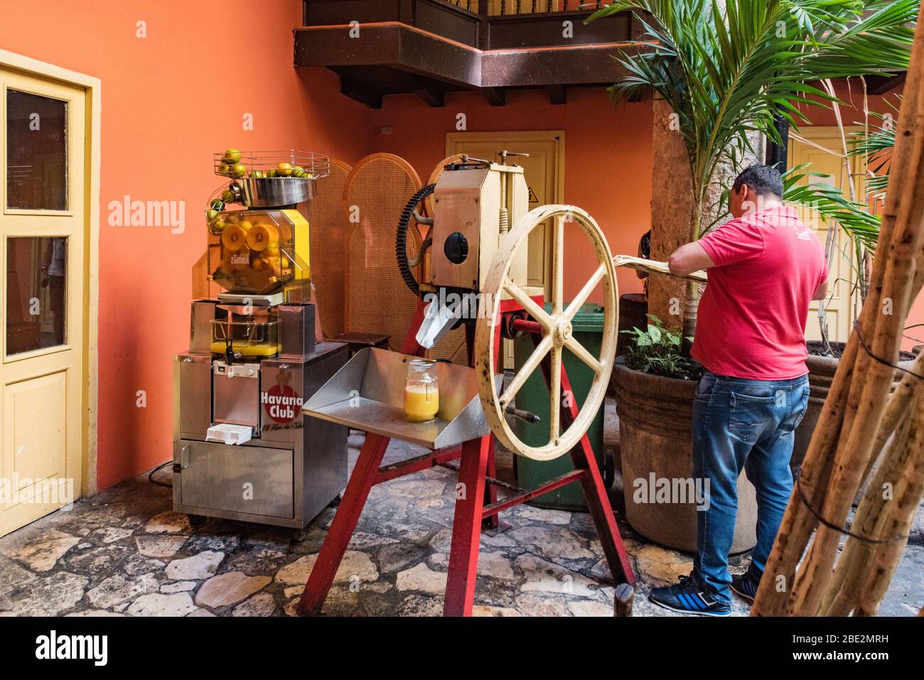 old ron factory in havana, cuba Stock Photo - Alamy