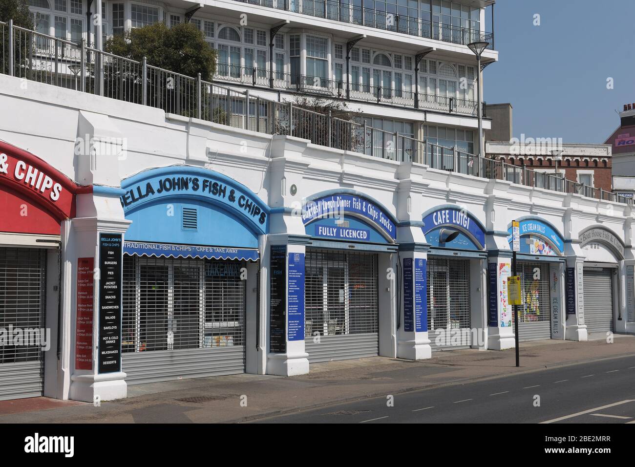 On what should be the start of a busy Easter weekend Southend-on-Sea in ...