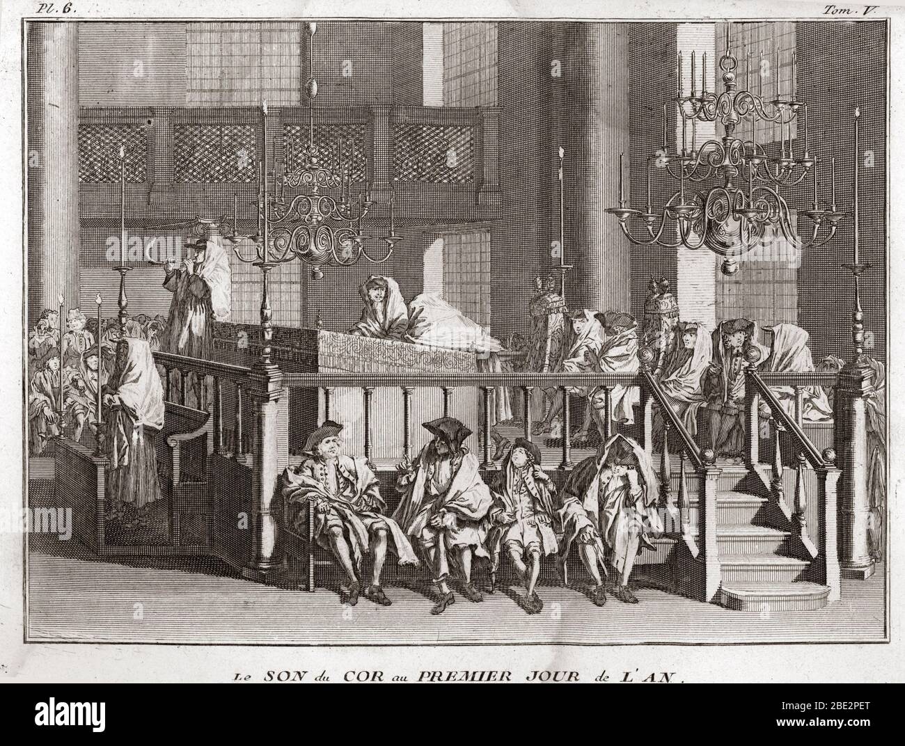 Judaisme : le son du cor le premier jour de l'an ((son du schofar a ...