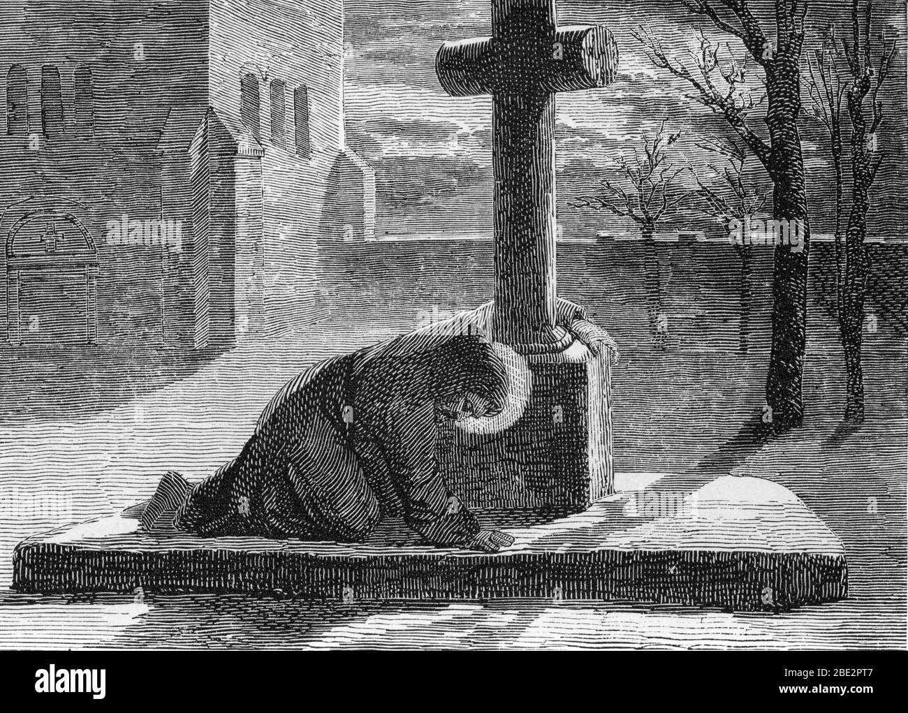 Representation de saint Lambert de Maastricht (636-705) (Lambertus of ...