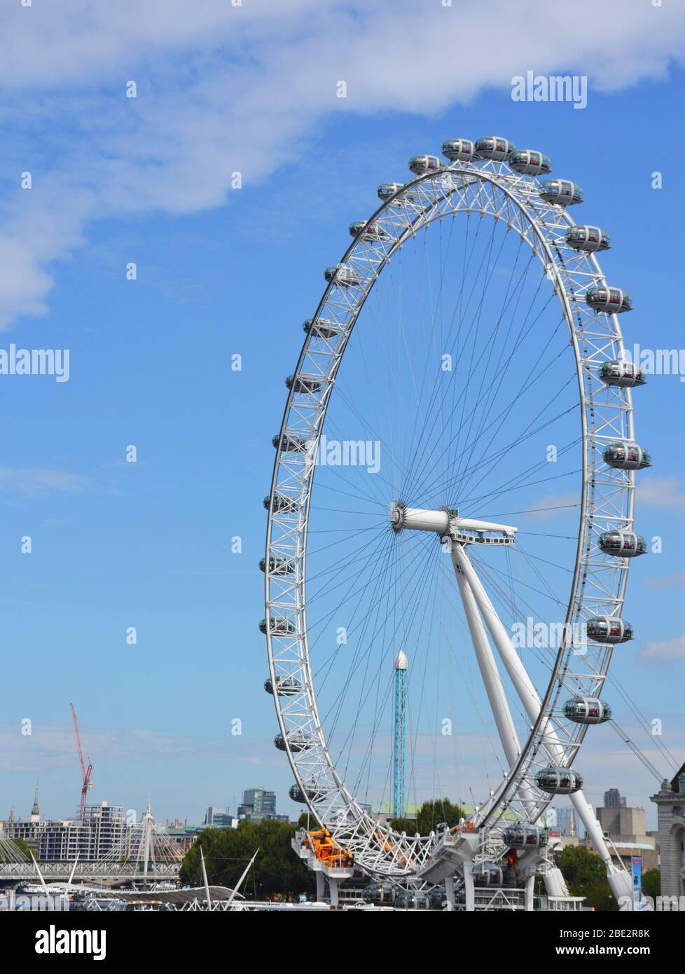 View of the London Eye Stock Photo - Alamy