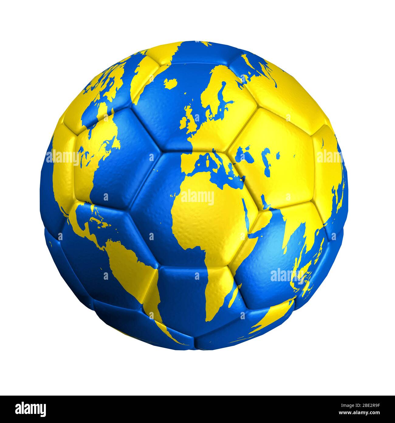 Soccer ball texture background 3d hi-res stock photography and images ...