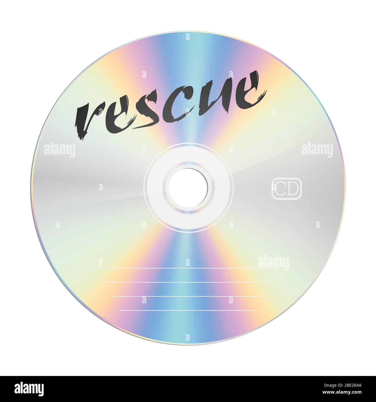 An image of a security compact disc rescue Stock Photo - Alamy
