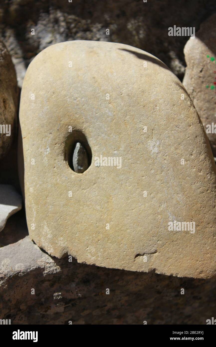Large hole in stone wall hi-res stock photography and images - Alamy