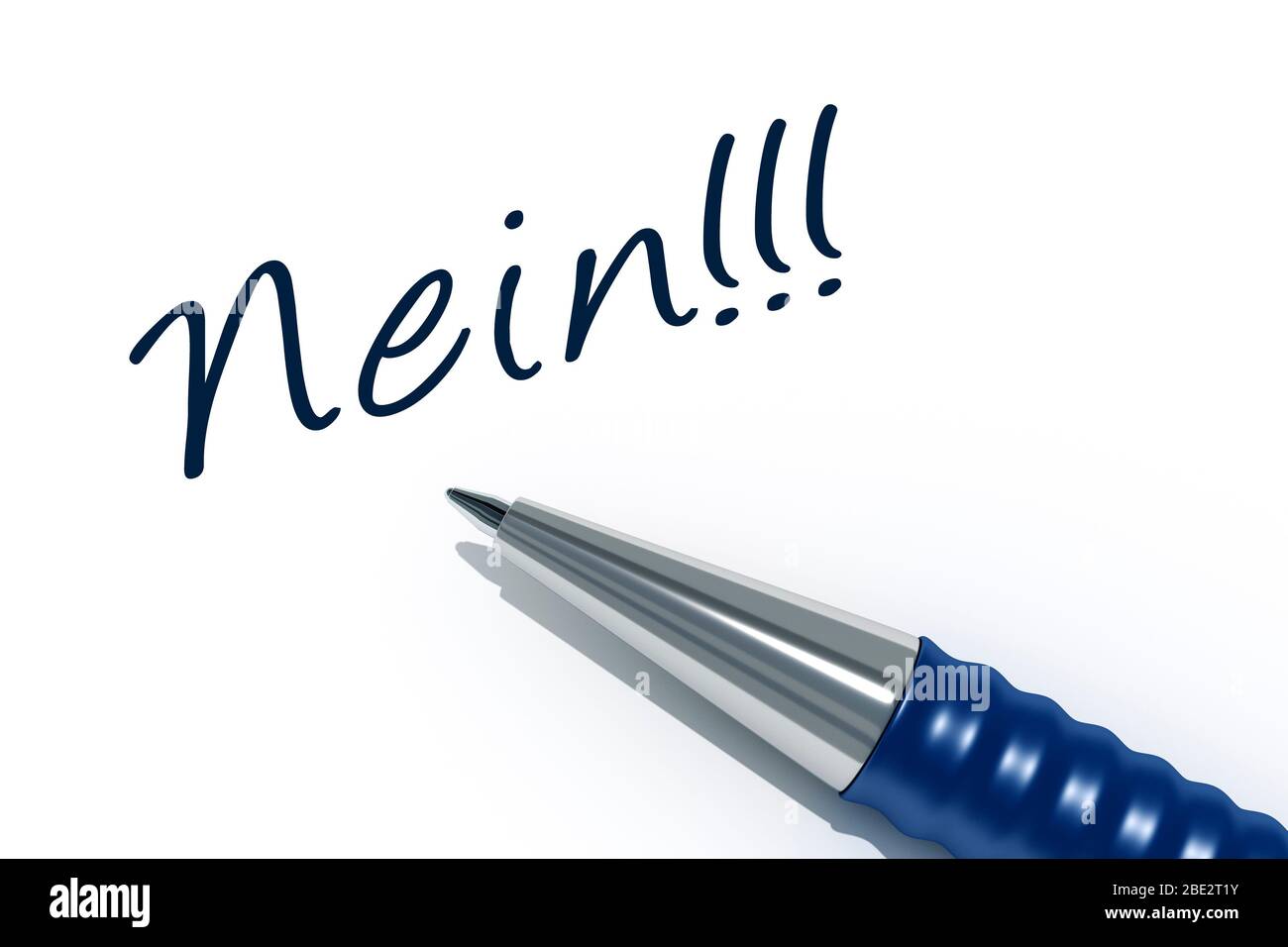Verneinung hi-res stock photography and images - Alamy