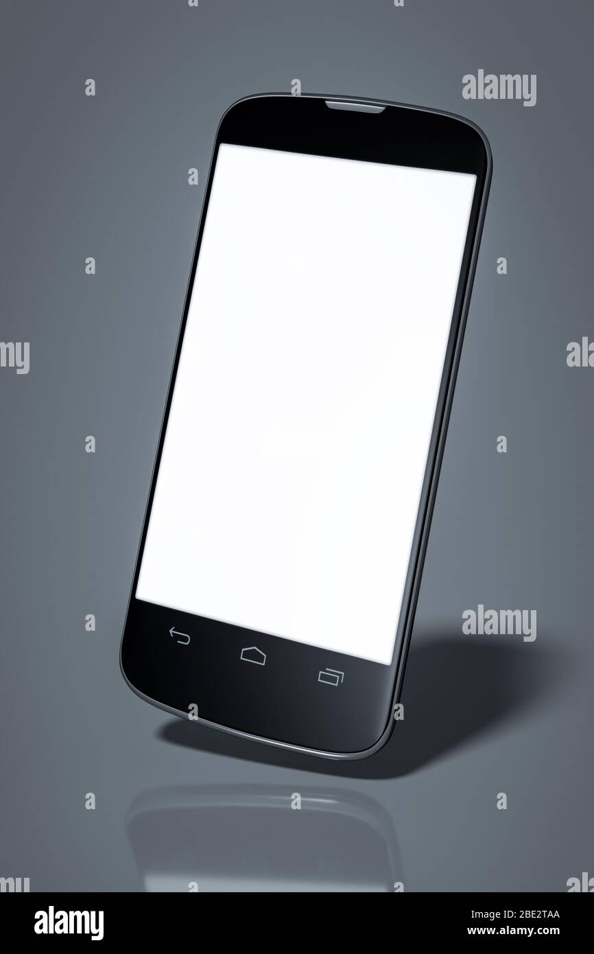 An image of a typical smartphone with space for your content Stock ...