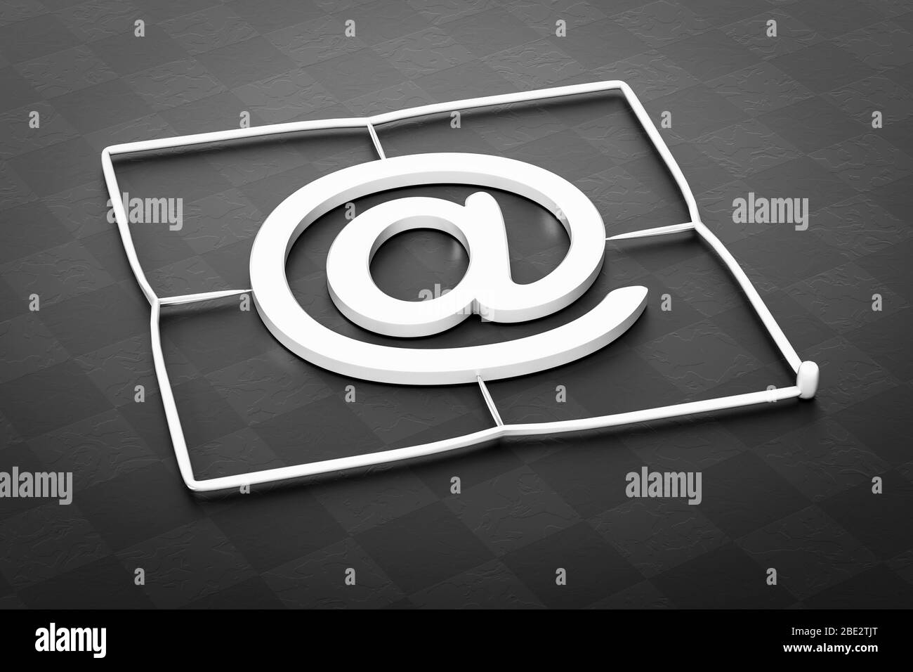 3d illustration of a plastic injection molding at sign Stock Photo - Alamy