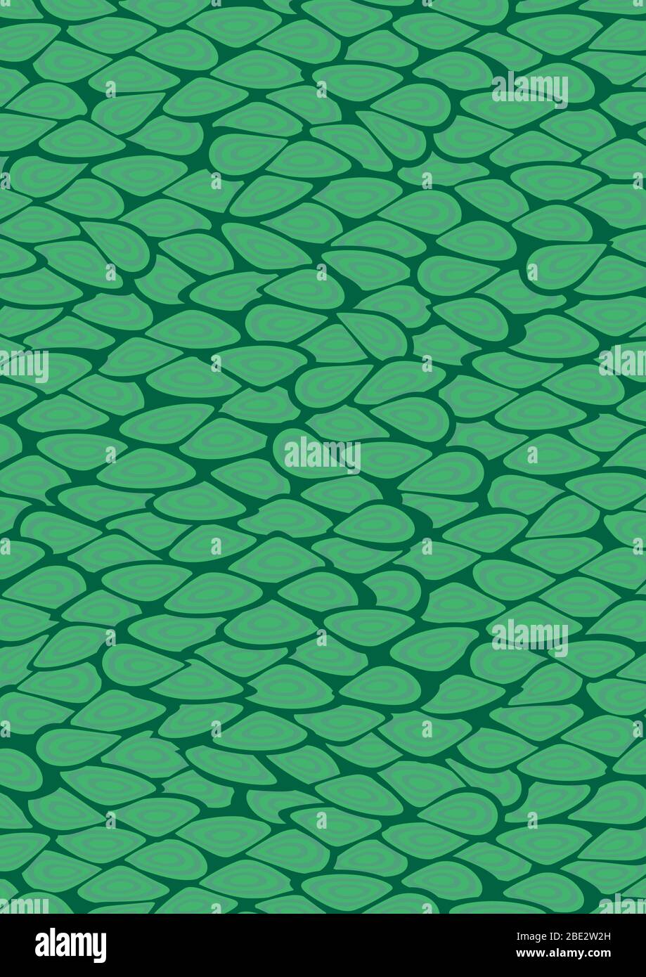 Green cells inspired patterns abstract vector background design Stock ...