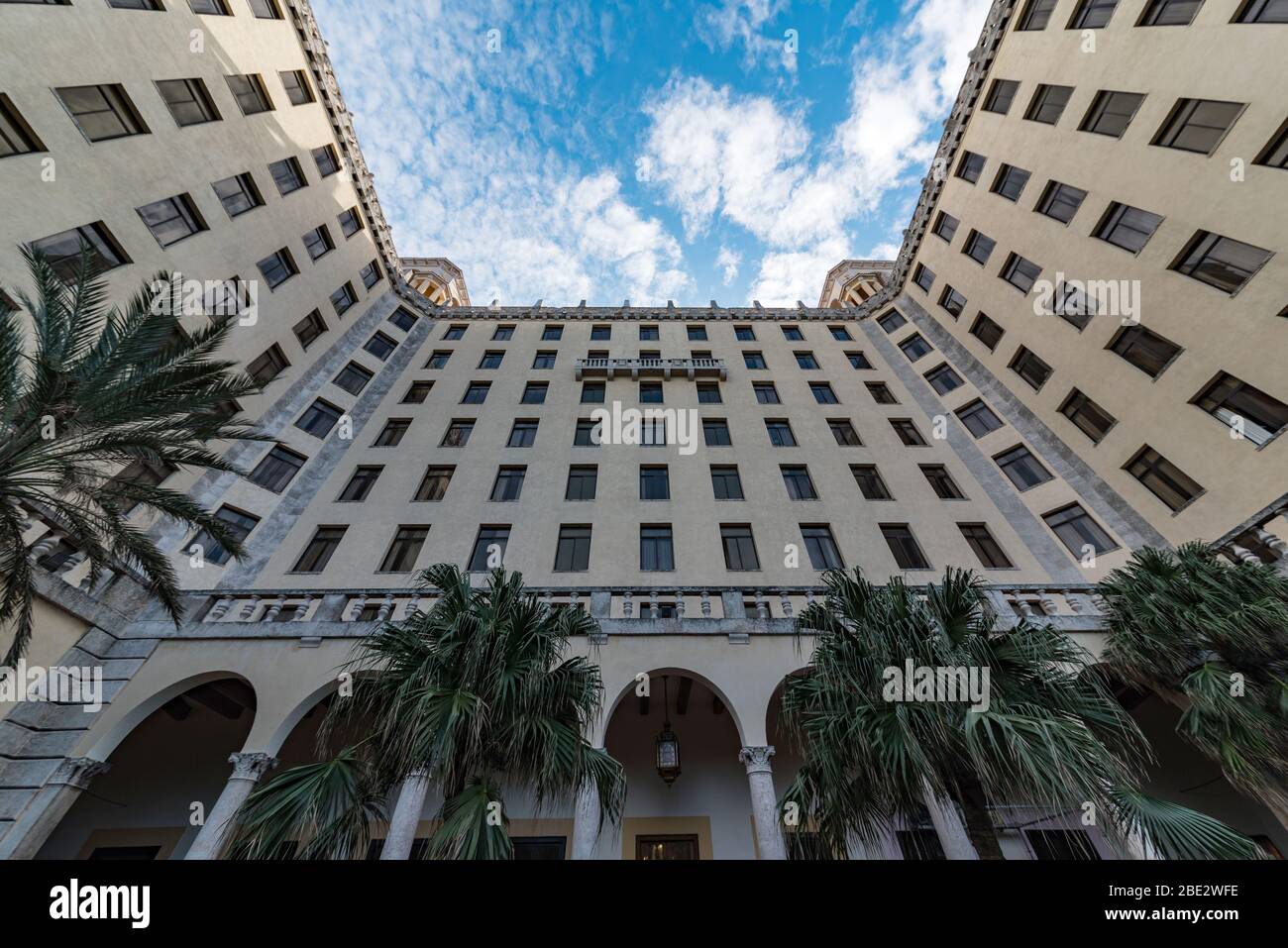 atrium in old town of havana, cuba Stock Photo - Alamy