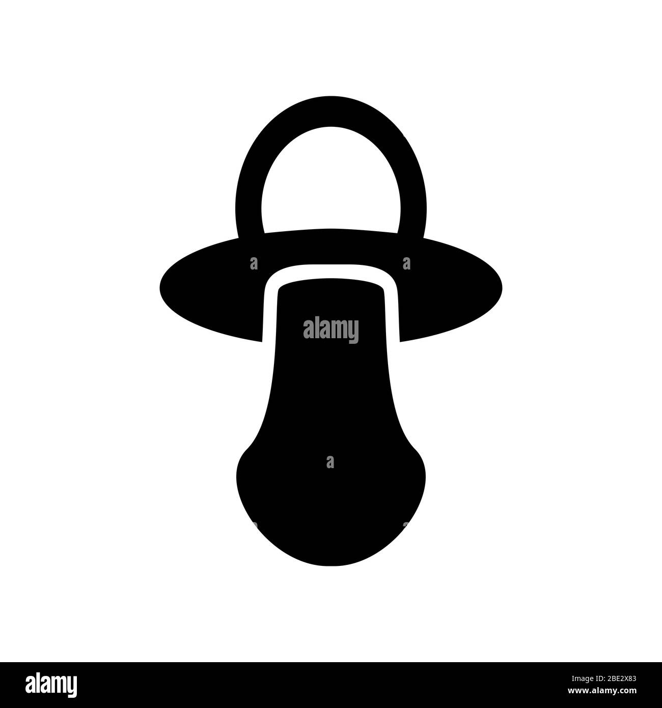Baby Pacifier Silhouette