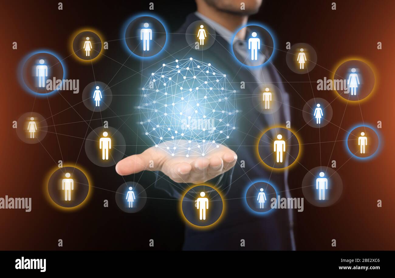 Social connections hi-res stock photography and images - Alamy