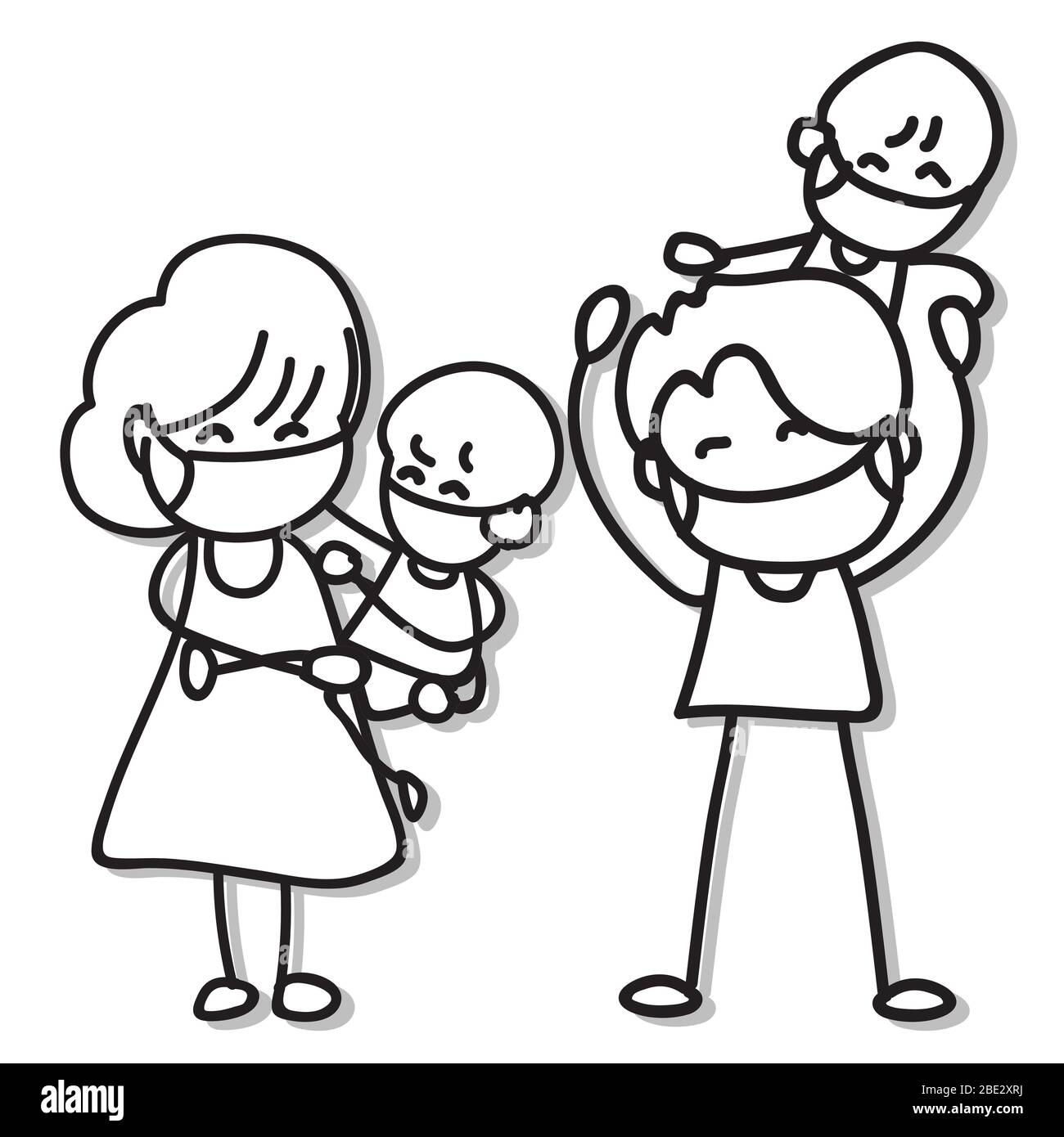 Immunity drawing Stock Vector Images - Alamy