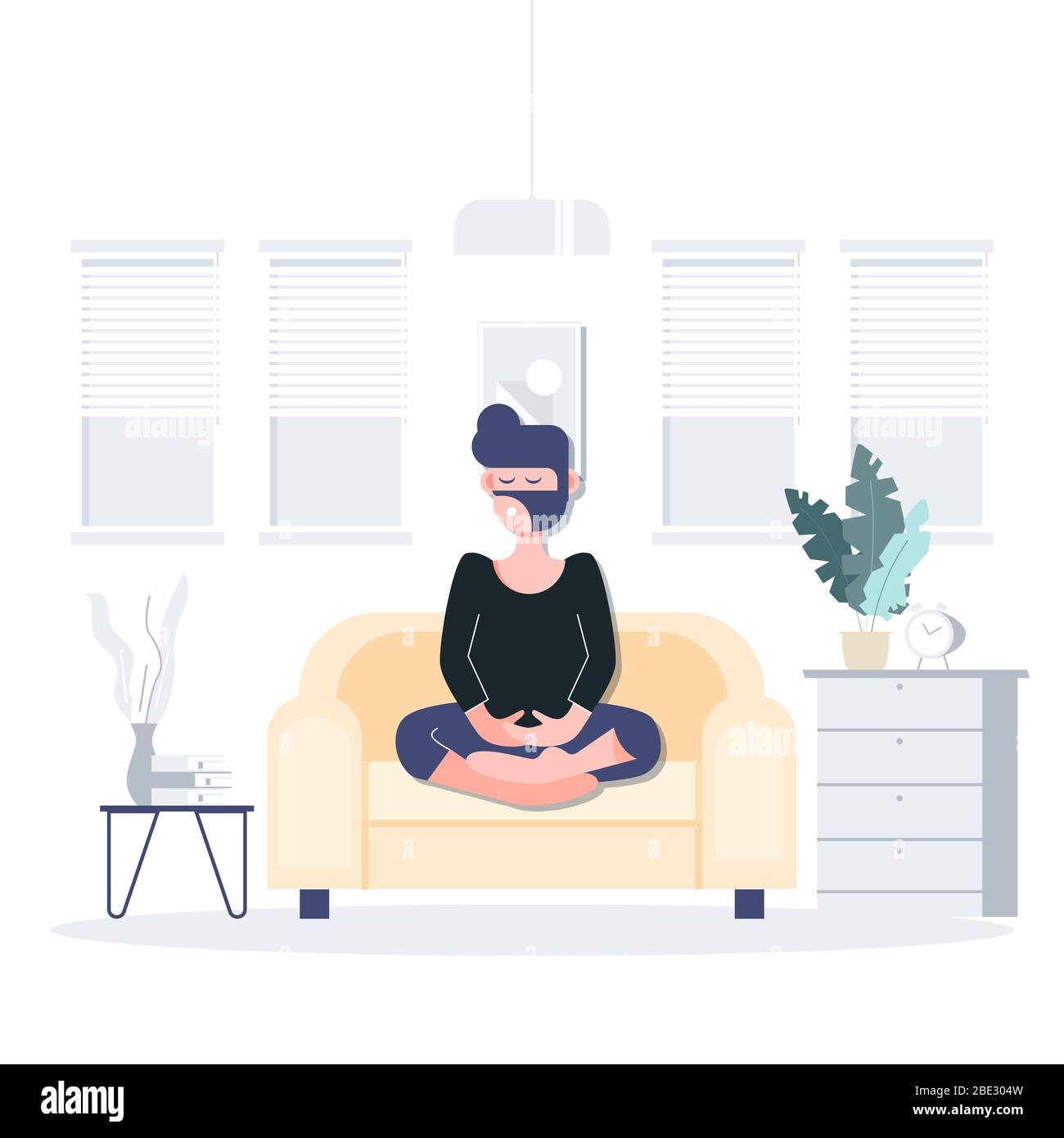 Stay mindful Stock Vector Images - Alamy