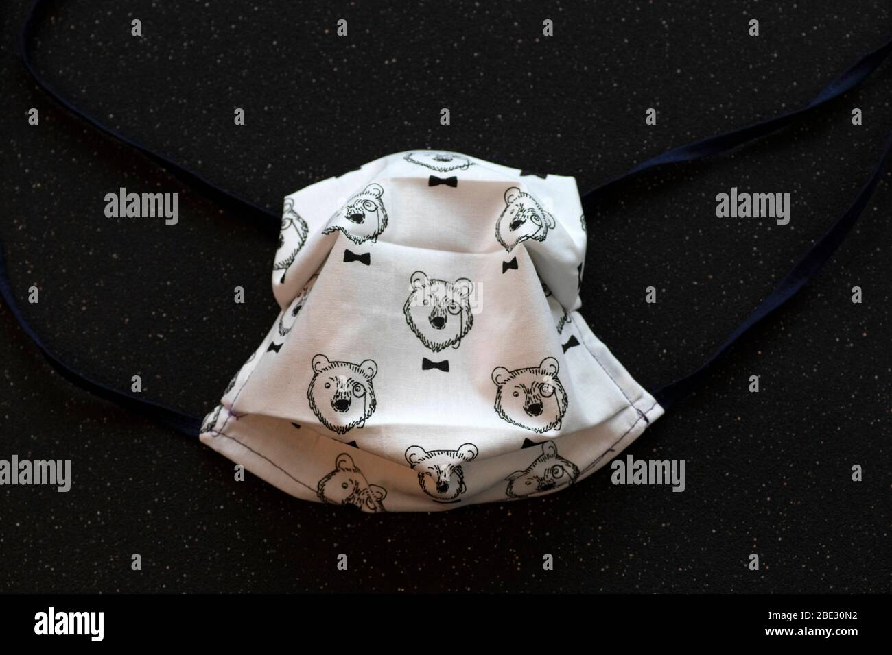 Handmade design face mask, handmade protection mask, cotton mask Stock ...