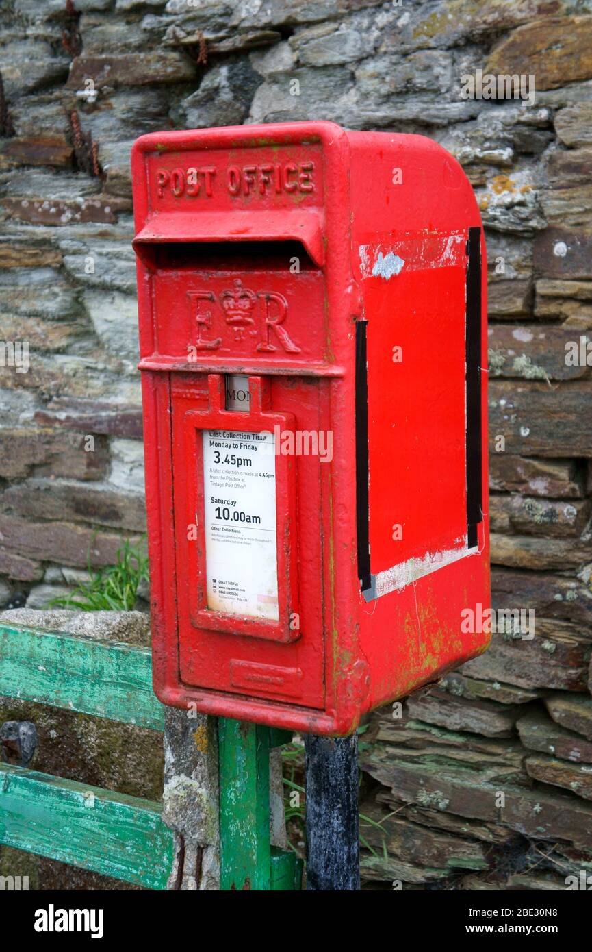 Cornwall post delivery hi-res stock photography and images - Alamy