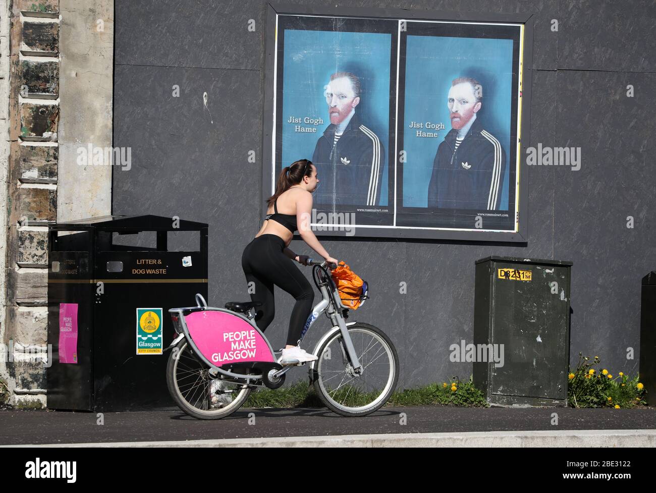 Artwork by Ross Muir featuring his signature Vincent van Gogh portrait ...