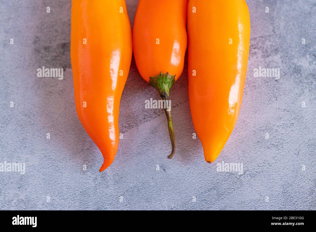 Peruvian yellow pepper. Yellow pepper used in Peruvian cuisine Stock ...