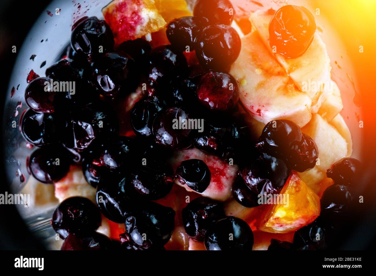 Slow motion fruits hi-res stock photography and images - Alamy
