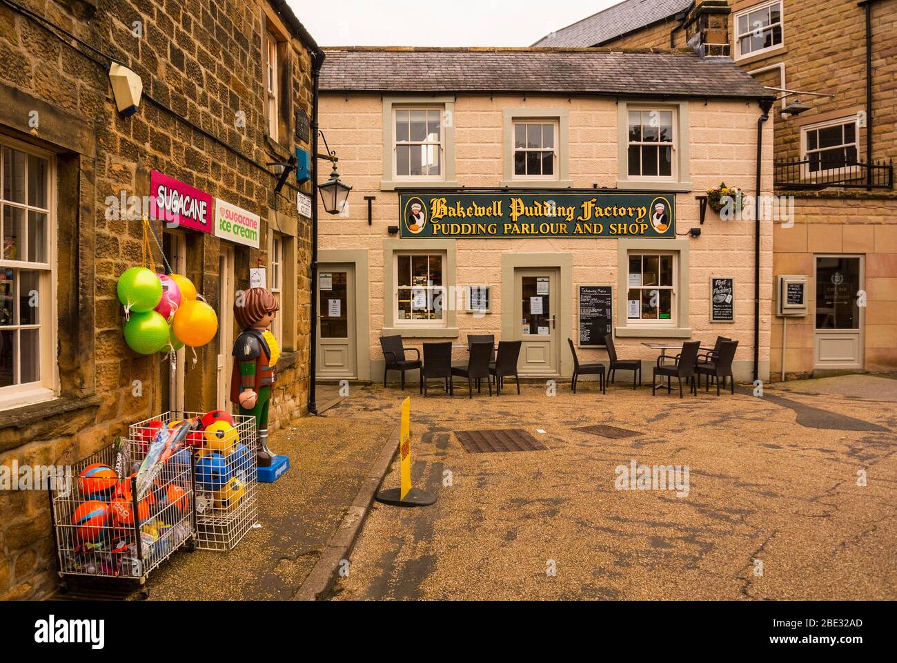 Bakewell Pudding Factory, Bakewell, Derbyshire Stock Photo - Alamy