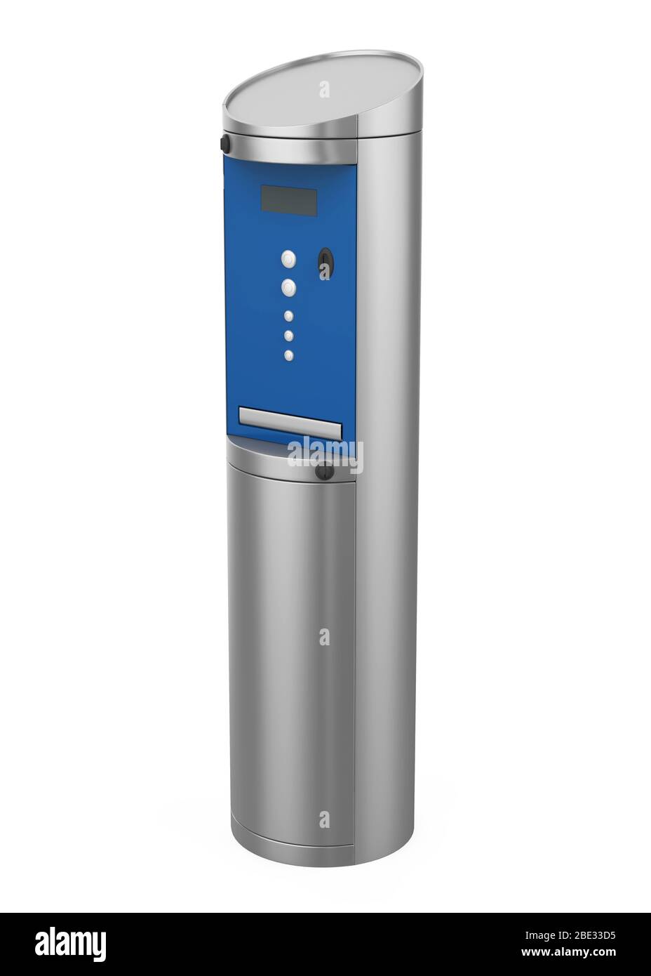 Parking Meter Isolated Stock Photo - Alamy