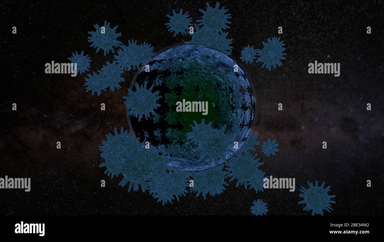planet earth infection Stock Photo - Alamy