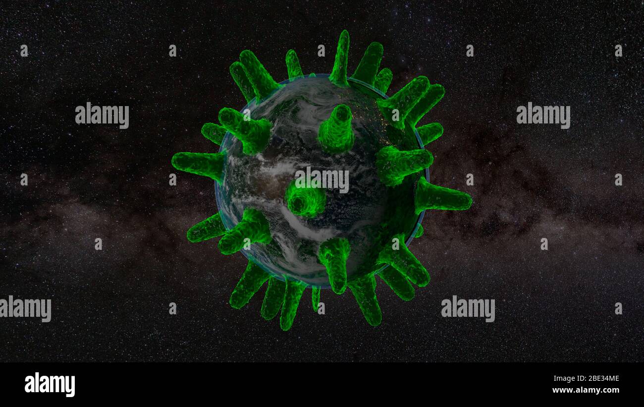 planet earth infection Stock Photo - Alamy