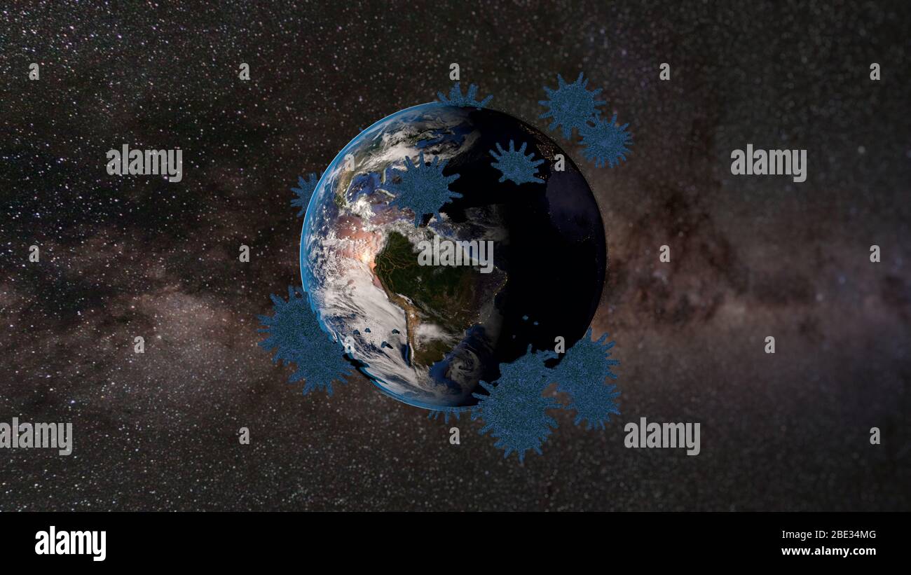 planet earth infection Stock Photo - Alamy