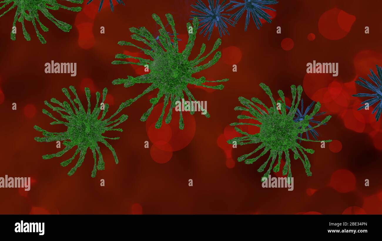 Swine flu virus microscope hi-res stock photography and images - Alamy