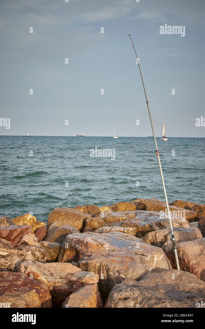 Sport fishing boat front view hi-res stock photography and images - Alamy