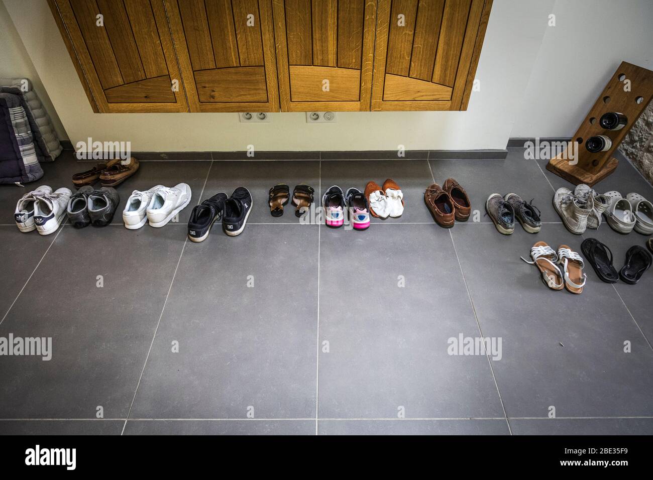Lots of shoes hi-res stock photography and images - Alamy