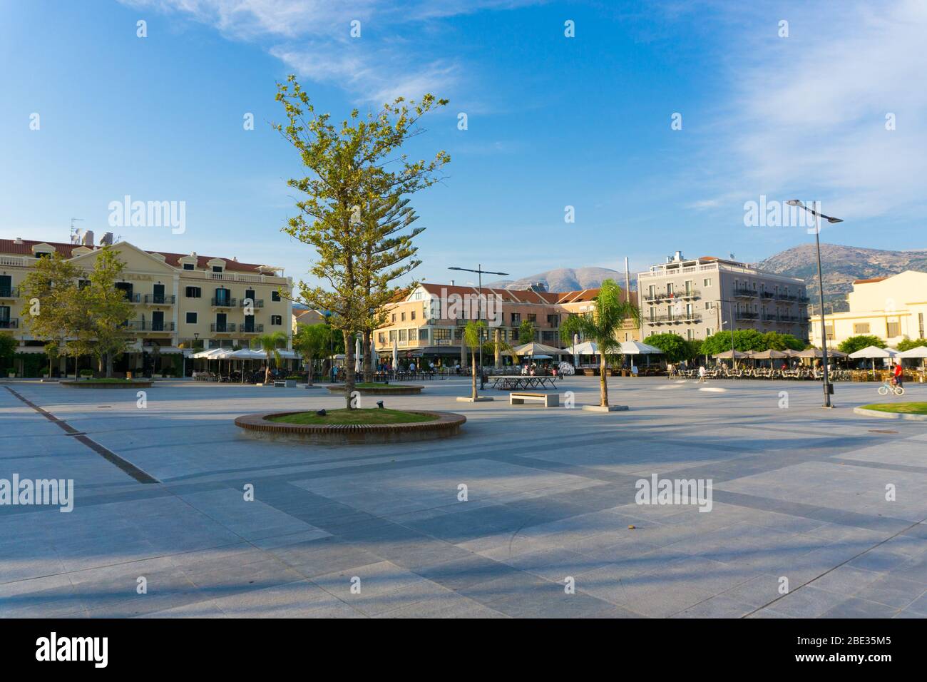 Main square argostoli town kefalonia hi-res stock photography and ...