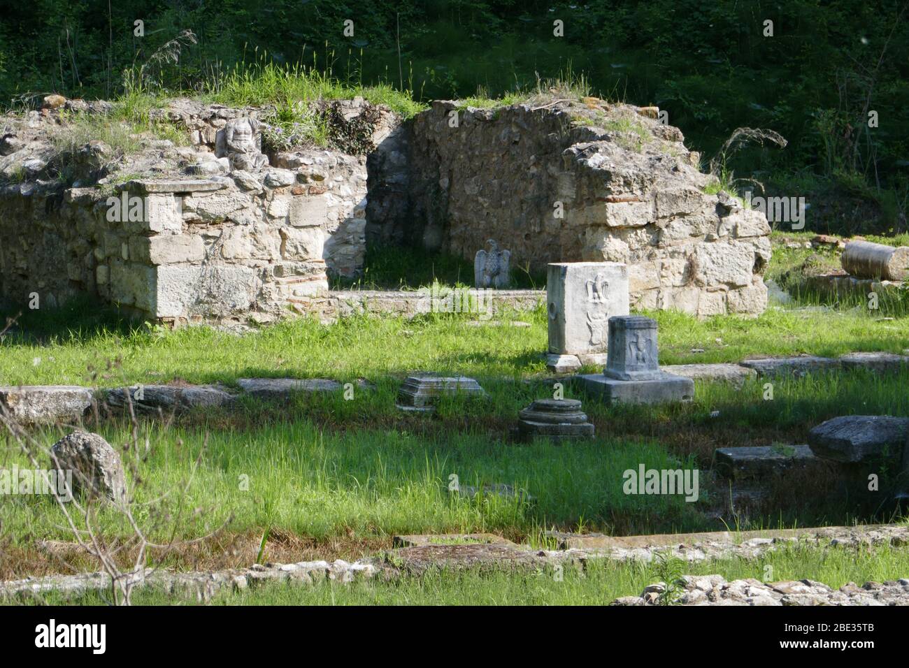 Archaeological Site of Dion Stock Photo - Alamy