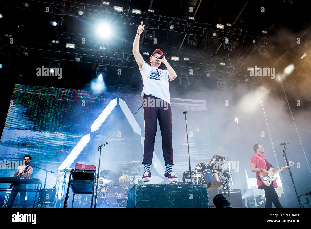 Odense, Denmark. 28th, June 2018. The English indie rock and synth pop ...