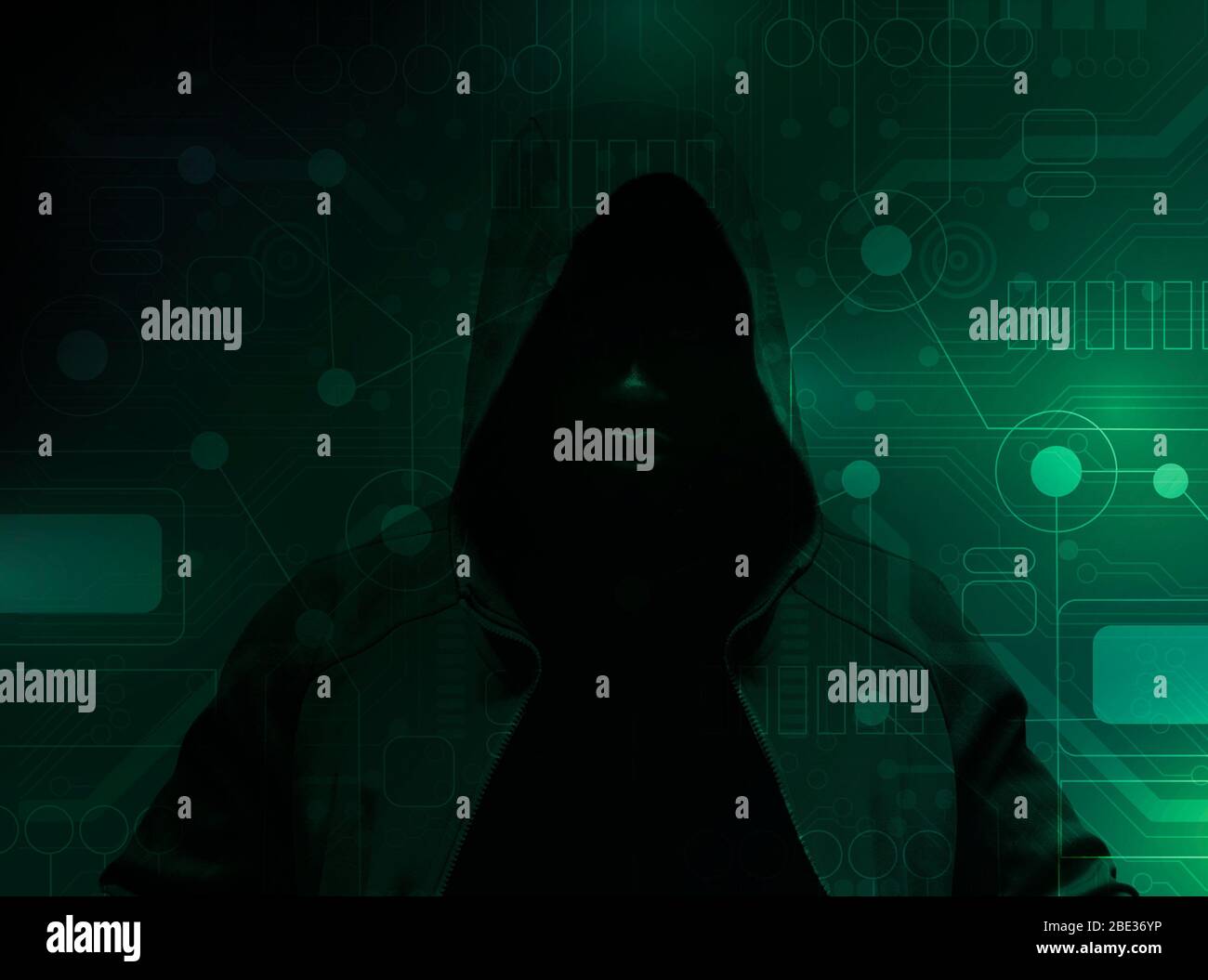 African american man in hood, face not visible Stock Photo - Alamy
