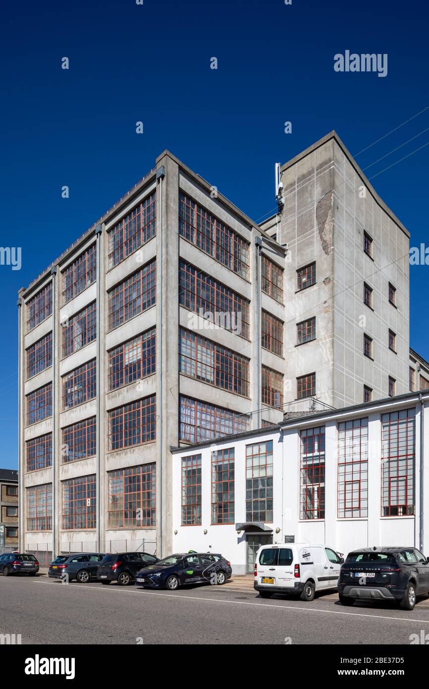 Vermundsgade 40, factory building from 1952, designed by H. Wurtz ...