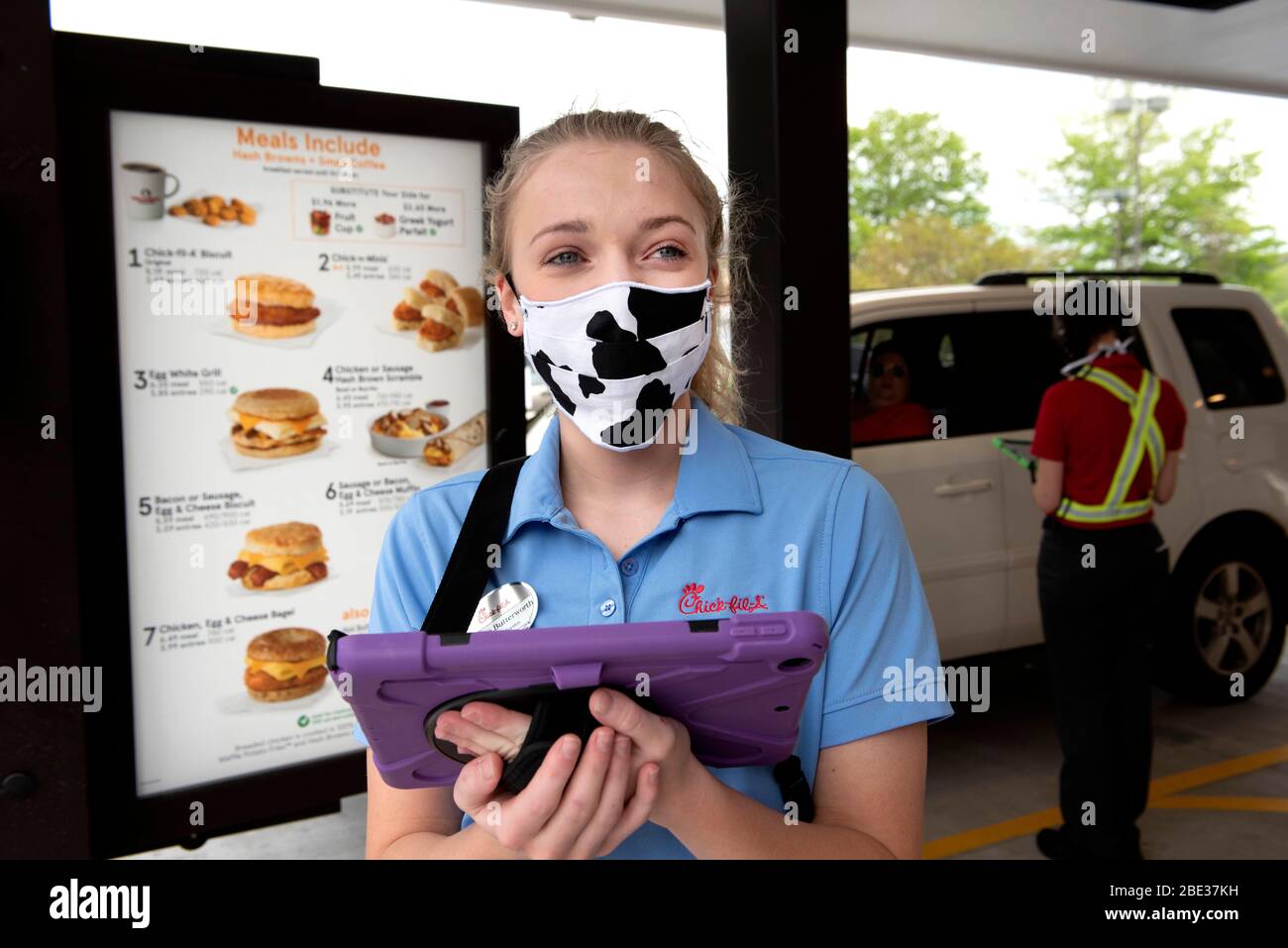 Chick fil a ordering hi-res stock photography and images - Alamy