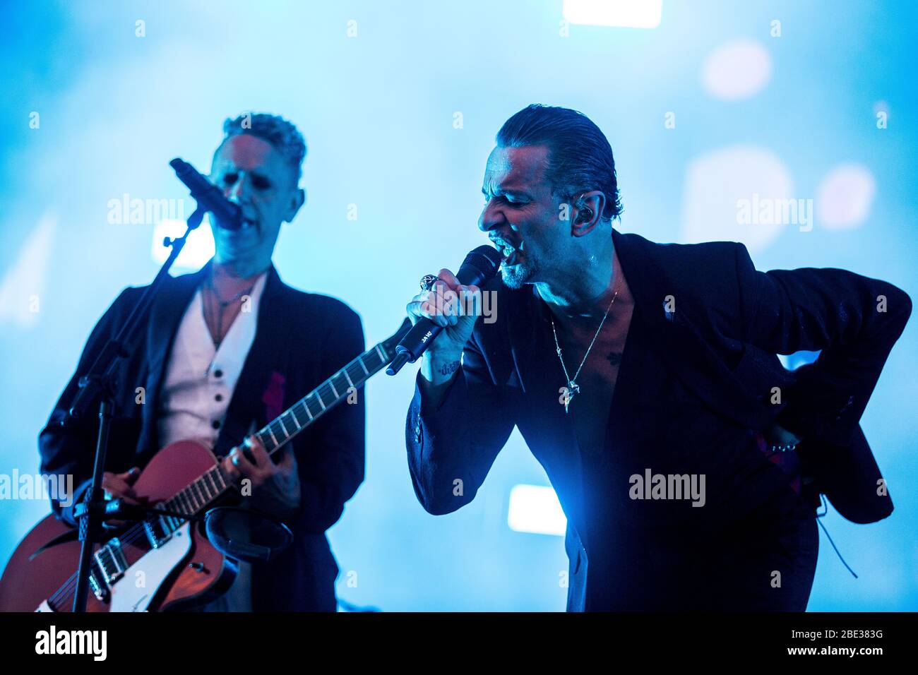 Odense, Denmark. 28th, June 2018. The English band Depeche Mode ...