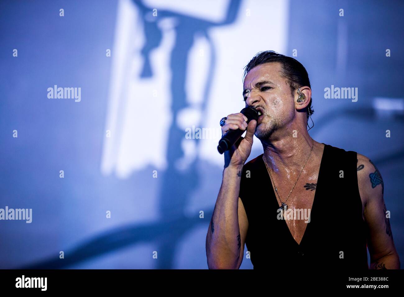 Odense, Denmark. 28th, June 2018. The English band Depeche Mode ...