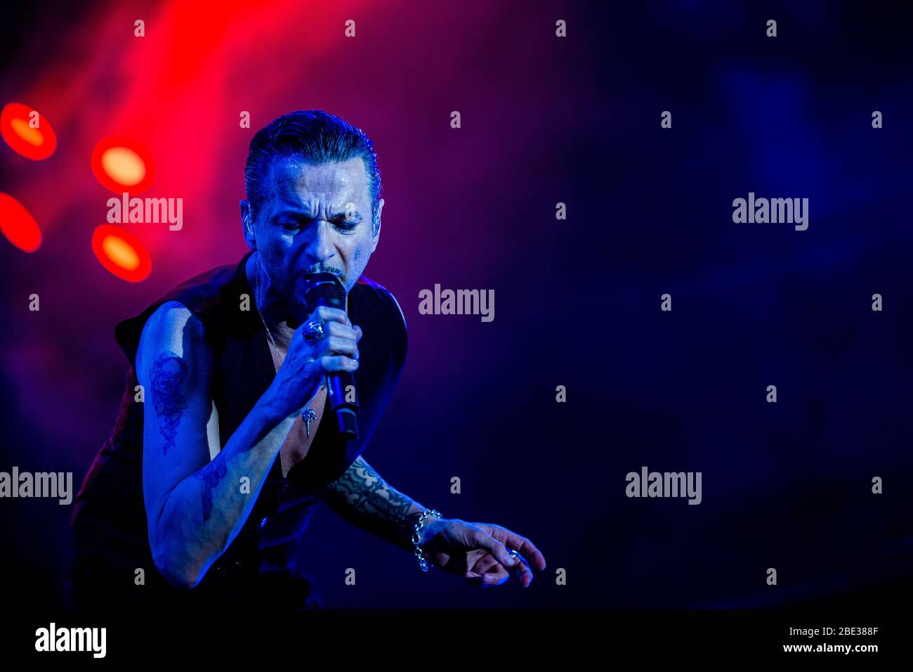 Odense, Denmark. 28th, June 2018. The English band Depeche Mode ...