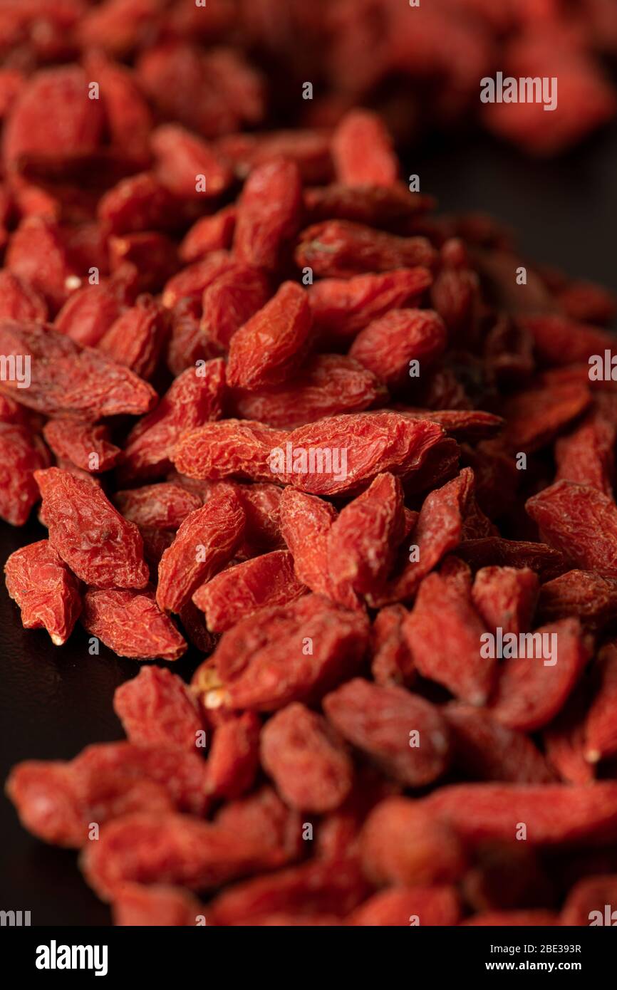 Whole goji berries hi-res stock photography and images - Alamy