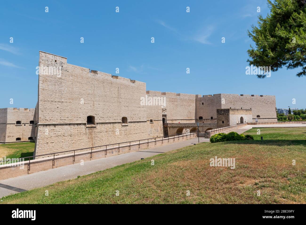 Norman Swabian castle of Bari Stock Photo - Alamy