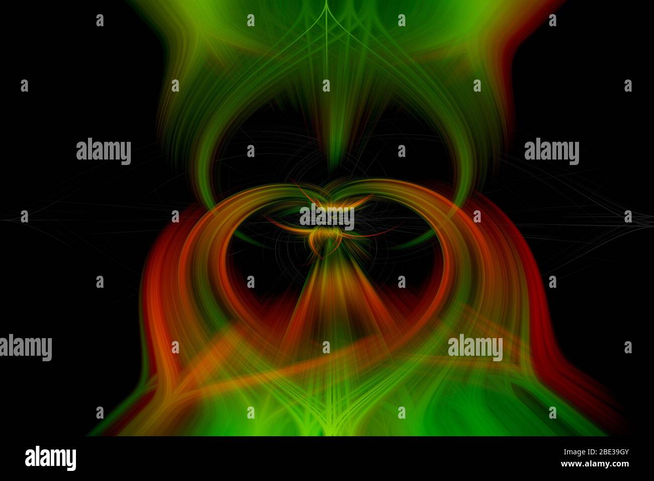 colorful swirls effect, digitale effect Stock Photo - Alamy