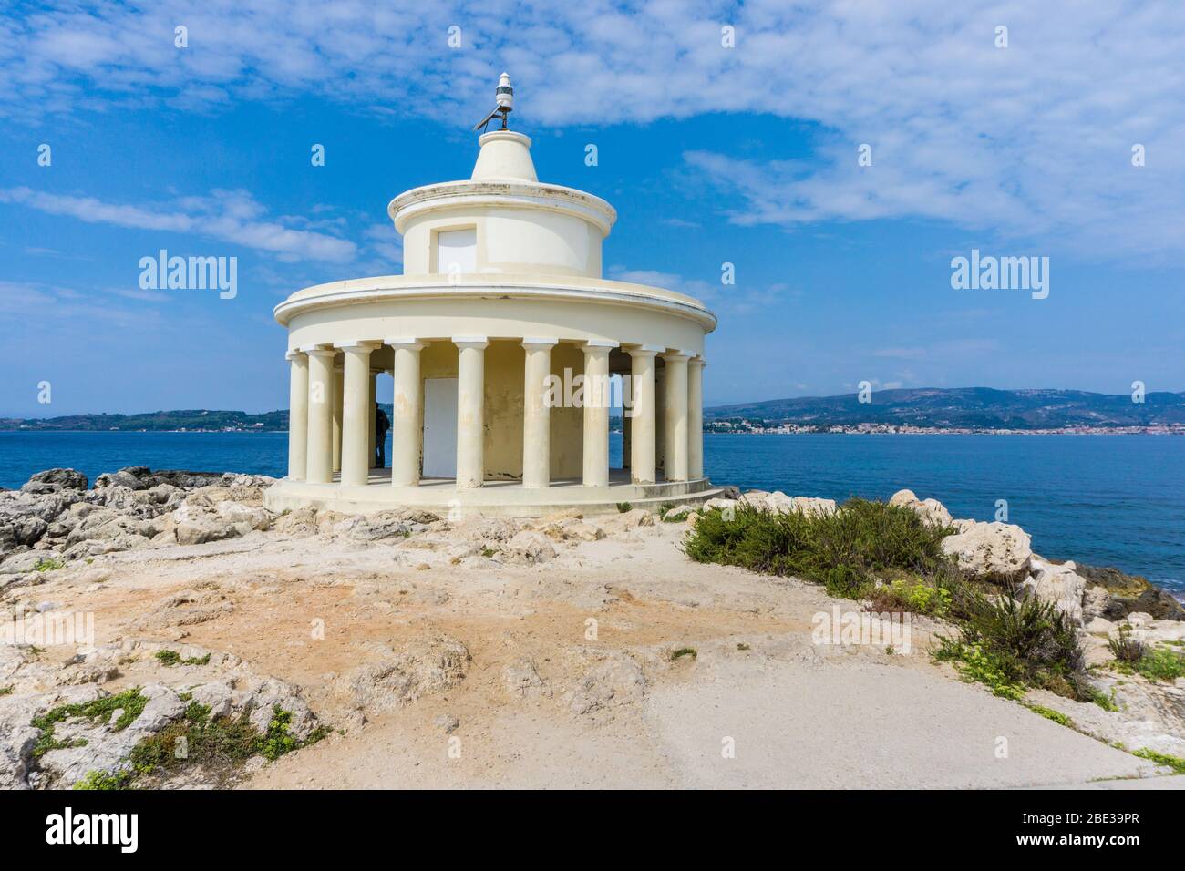 Lighthouse of Saint Theodore in Argostoli Kefalonia, Greece. One of the ...