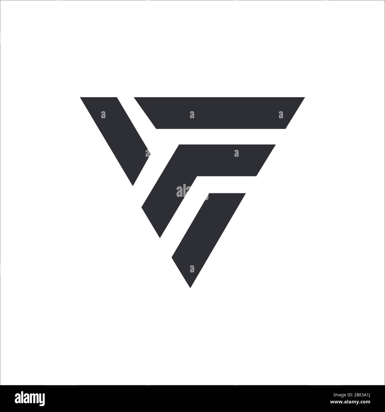 Initial letter fv logo or vf logo vector design template Stock Vector ...