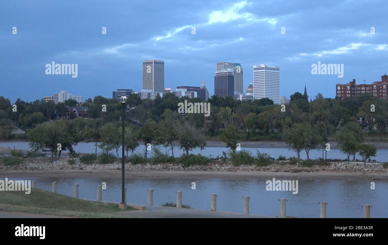 Tulsa ok skyline hi-res stock photography and images - Alamy