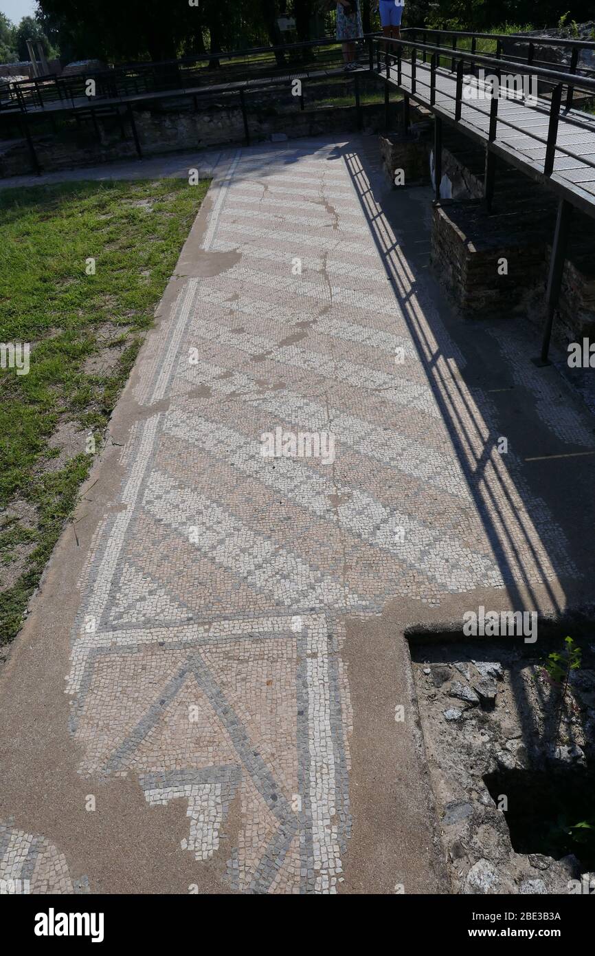 Archaeological Site of Dion Stock Photo - Alamy